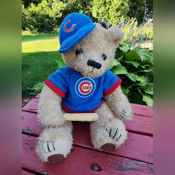 Good Stuff | Toys | Vintage Mlb Chicago Cubs Stuffed Teddy With Uniform ...